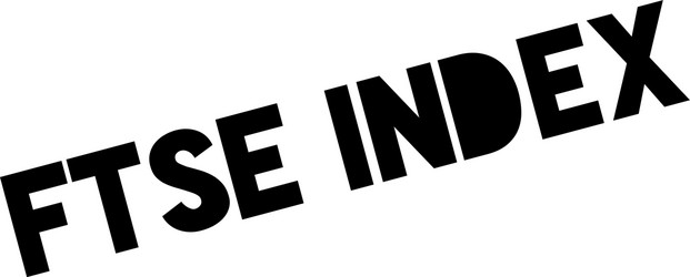 Ftse index rubber stamp Royalty Free Vector Image