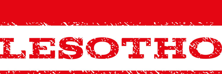 Lesotho watermark stamp Royalty Free Vector Image