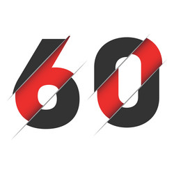 Number 60 Vector Images (over 4,400)