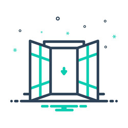 Open Royalty Free Vector Image - VectorStock