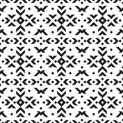 Tribal seamless pattern Royalty Free Vector Image