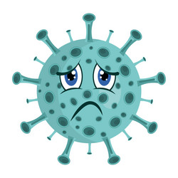Corona virus covid19 19 sad feeling Royalty Free Vector