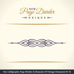 Filigree Underline Vector Images (over 340)