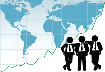 Team responsibilities and kpi tree map Royalty Free Vector