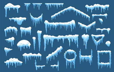 Snow Dripping Vector Images (over 850)