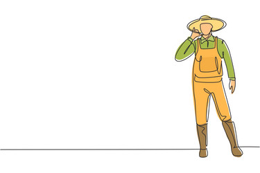 Farmer Line Art Vector Images (over 6,900)