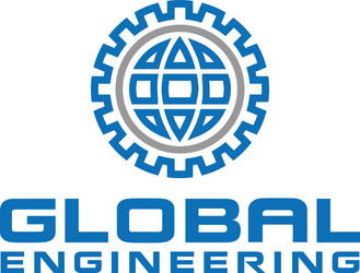 Fresh farm engineering logo design Royalty Free Vector Image