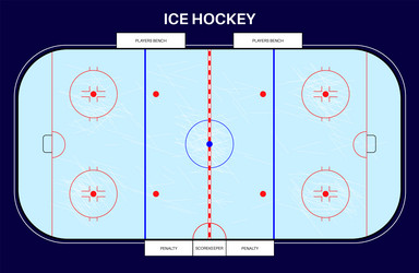 Hockey Rink Diagram Vector Images (over 100)