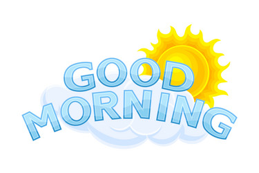 Good Morning Sun Clipart