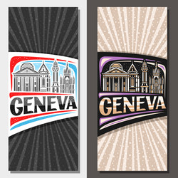 Logo for geneva Royalty Free Vector Image - VectorStock