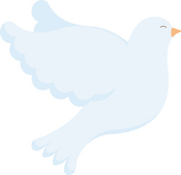 Cute dove design Royalty Free Vector Image - VectorStock