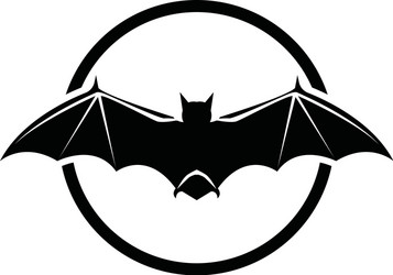 Bat logo and symbols template Royalty Free Vector Image