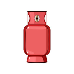 Flame stove fuel cartoon Royalty Free Vector Image