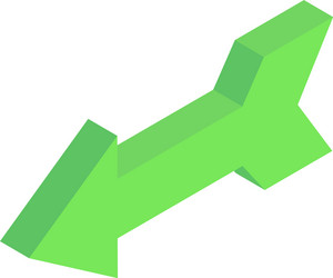 Left merge arrow Royalty Free Vector Image - VectorStock