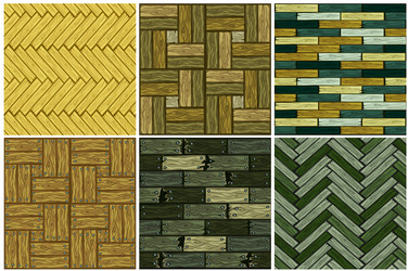 Colored wood floor tiles pattern seamless texture Vector Image