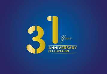 31 Years Anniversary Vector Images (over 460)
