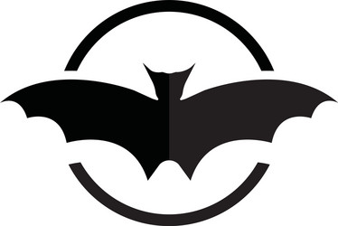Bat logo and symbols template Royalty Free Vector Image