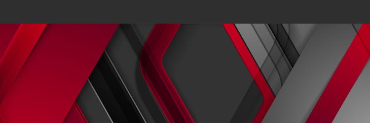 Abstract red black technology web banner design Vector Image