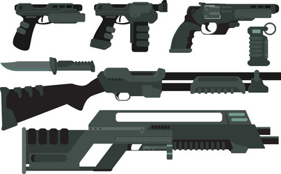 Sci Fi Gun Soldier Vector Images (over 160)