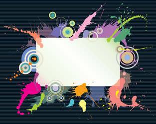 Splash background with space for text Royalty Free Vector