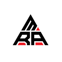 Mra logo letter design Royalty Free Vector Image