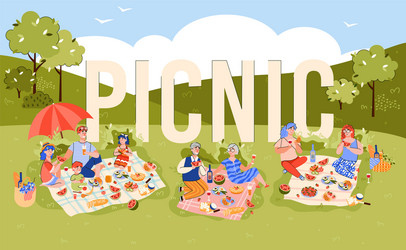 Picnic Banner Vector Images (over 6,600)