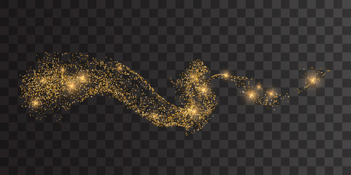 Abstract shiny golden wave color luxury Royalty Free Vector