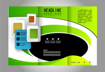Trifold Brochure Computers Vector Images (92)