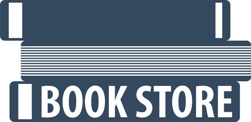 Book store logo education and emblem Royalty Free Vector