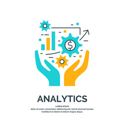 Prescriptive analytics concept icon Royalty Free Vector
