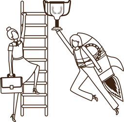 Women Victory Pose Vector Images (over 160)