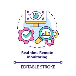 Real Time Monitoring Vector Images (over 790)