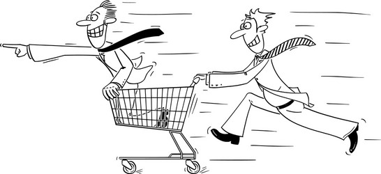 Cartoon Pushing Vector Images (over 14,000)