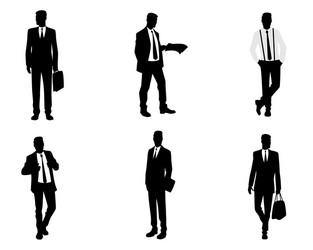 Business people Royalty Free Vector Image - VectorStock