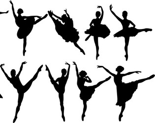 Lyrical Dancer Silhouette