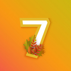 Number 7 Vector Images (over 17,000)