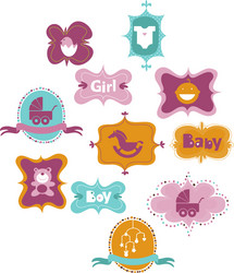 Baby Tags Vector Images (over 6,700)