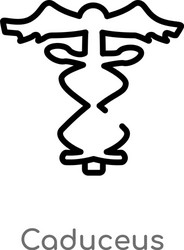 Caduceus Simple Vector Images (over 270)