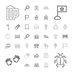 Small icons Royalty Free Vector Image - VectorStock