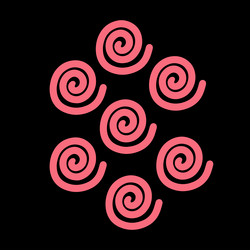 Pink pow Royalty Free Vector Image - VectorStock