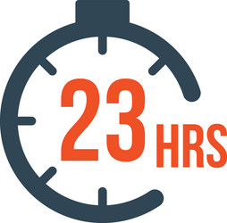 90 minutes timer stopwatch or countdown icon time Vector Image