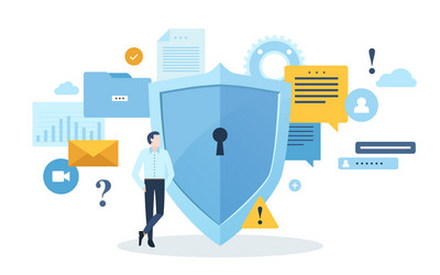 Protect Royalty Free Vector Image - VectorStock