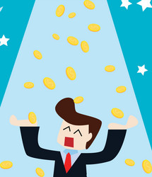 Raining Money Animation Vector Images (98)