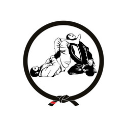 Jiu Jitsu Silhouette Vector Images (75)