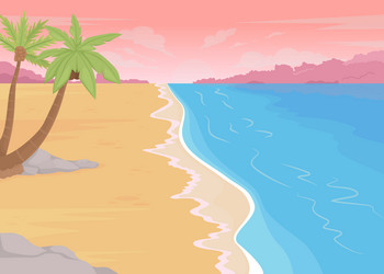 Animated Beach Sunset Background Vector Images (over 450)