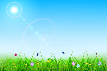 Spring background Royalty Free Vector Image - VectorStock