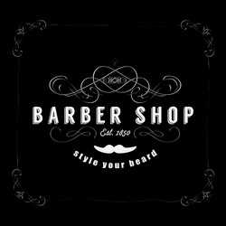 Barber Barbershop Frame Vector Images (over 590)