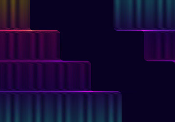 Abstract retro 80s-90s pattern blue and black Vector Image