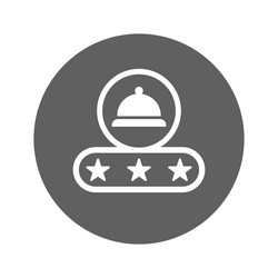 Food review icon Royalty Free Vector Image - VectorStock