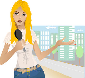Reporter Vector Images (over 800,000)